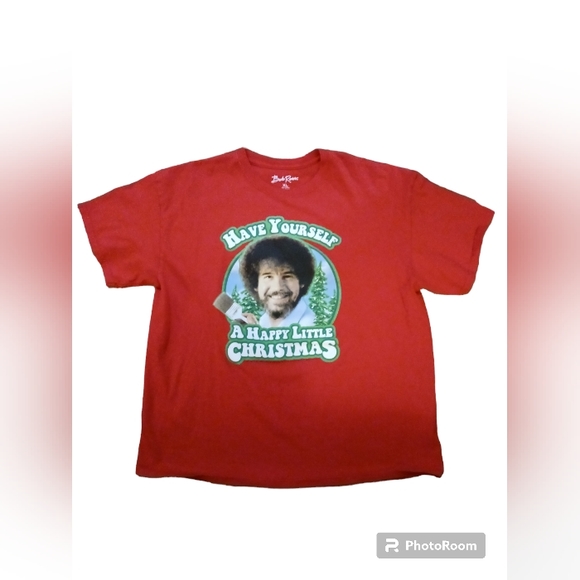 Bob Ross | Shirts | Vingage Bob Ross Have Yourself A Happy Little ...